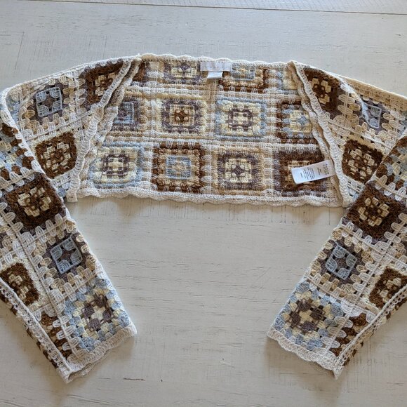 House of Harlow 1960 | Sweaters | House Of Harlow 96 Crochet Shrug One ...